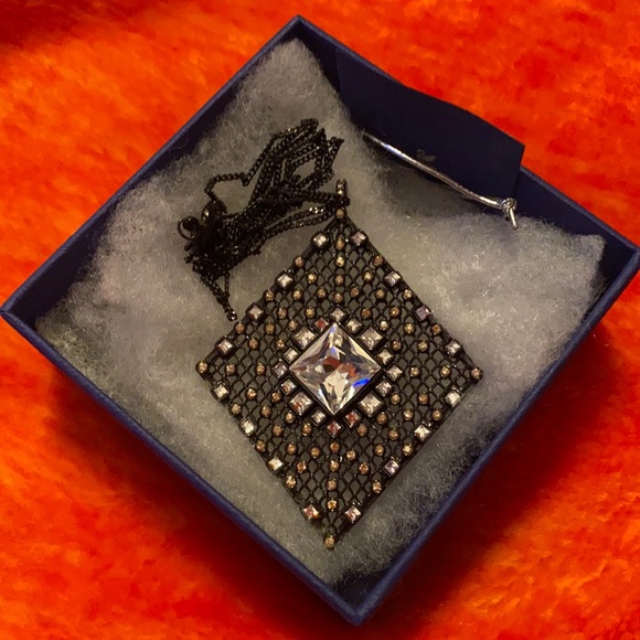 Swarovski | Jewelry | Swarovski Rhombus Crystal Pendant | Poshmark